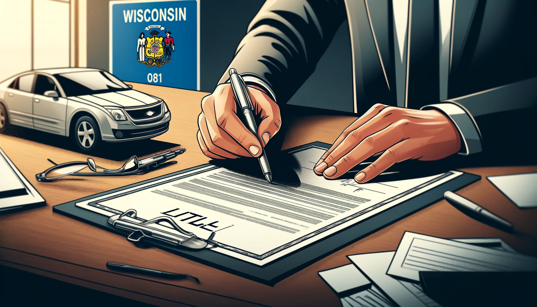 How to Properly Sign Your Title in Wisconsin